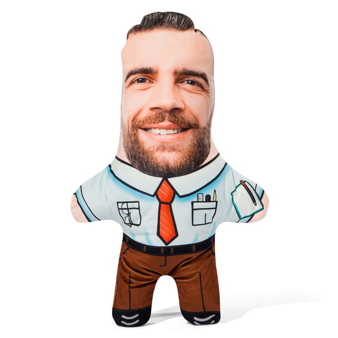 Office Worker Mini Me Cushion - Personalised Worker Doll – Snugzy ...