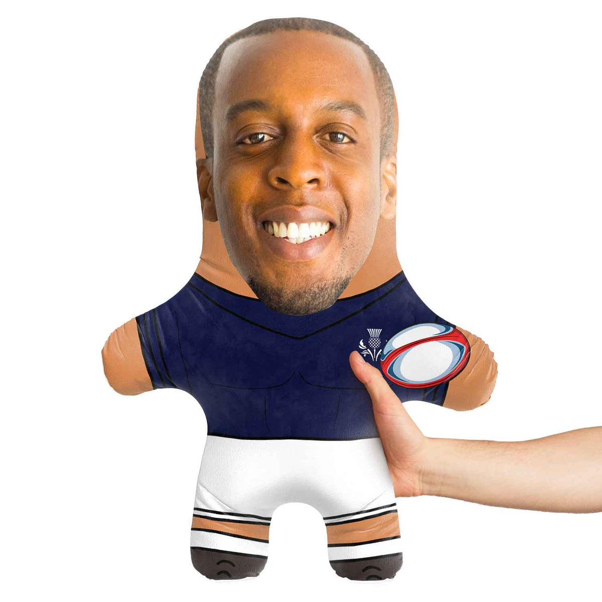 Rugby World Cup Mini Me Cushion - Personalised Rugby Doll – Snugzy ...