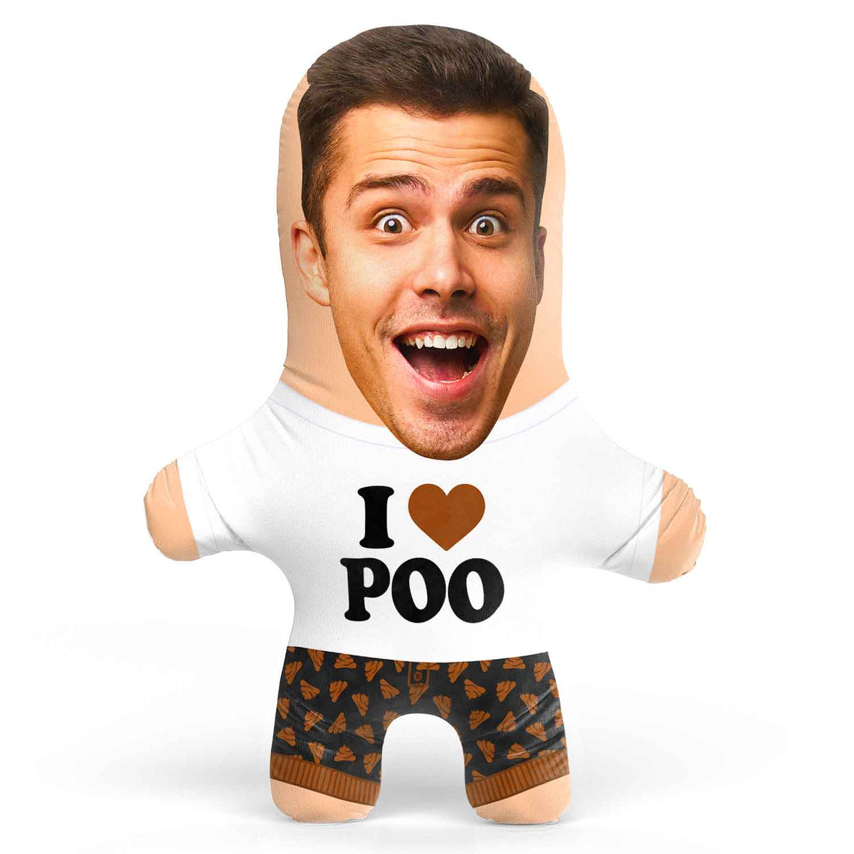Poo Mini Me Personalised Doll - Poo Snugzy Cushion – Snugzy Netherlands